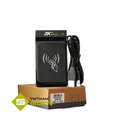 Đầu đọc thẻ mifare ZKTeco CR20M | Chính hãng 100% ️