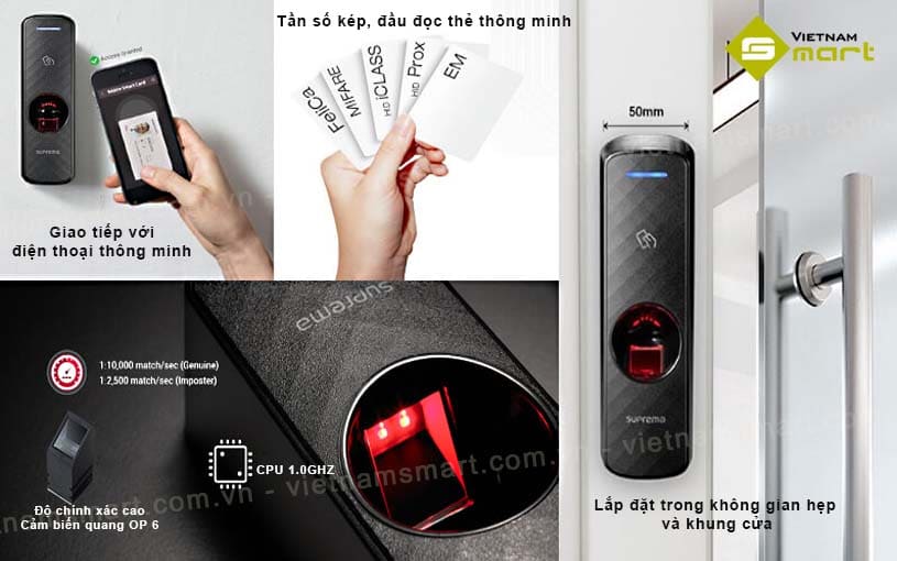 Đầu đọc vân tay Suprema BioEntry P2 BEP2-OD giá rẻ 2024 ️