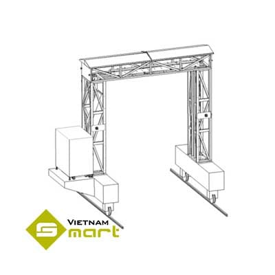 Cổng xoay 3 càng BST-110L phân làn cho người đi bộ ️