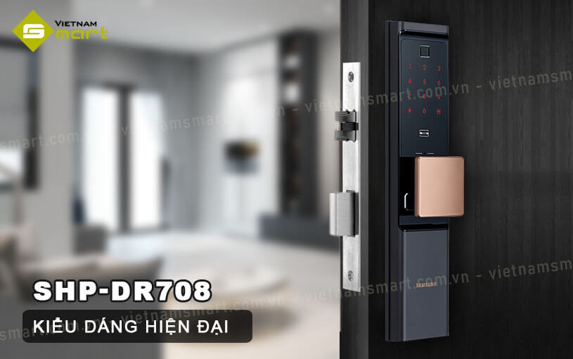 Khóa cửa vân tay SHP-DR708【Giá Rẻ - Free Ship】