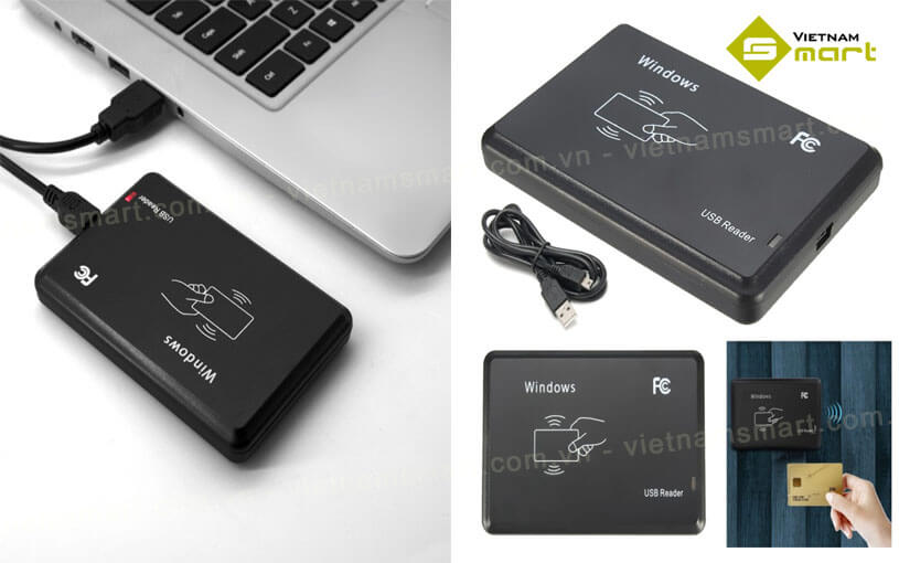 Đầu đọc thẻ Mifare SR-RH-820 cổng usb hoặc cổng com ️