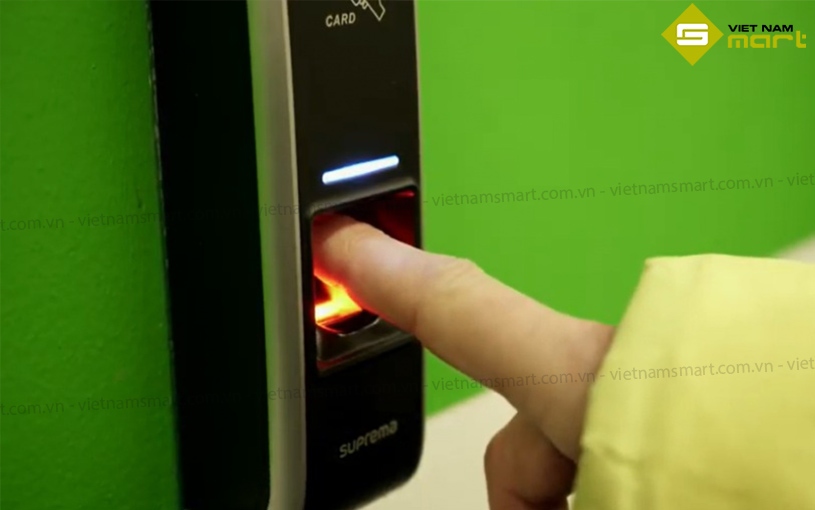 Máy chấm công vân tay và thẻ Suprema BioEntry Plus ️