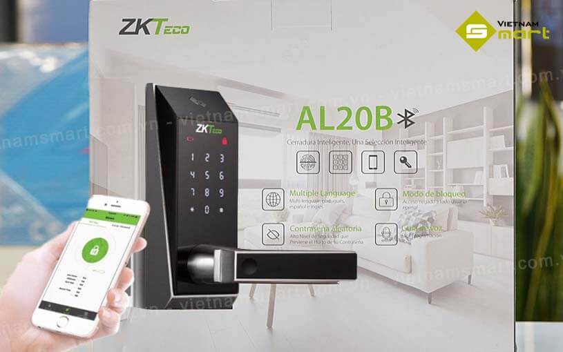 Khóa cửa vân tay ZKTeco AL20B | Ưu đãi hấp dẫn ️