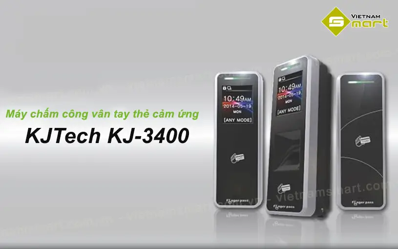Máy chấm công kiểm soát cửa KJTech KJ-3400 | Mới 100% ️