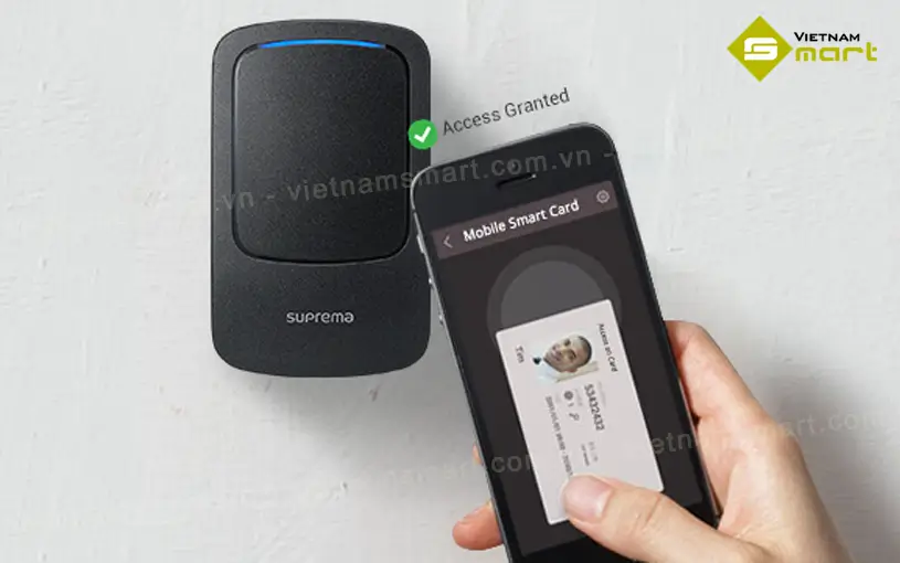Đầu đọc thẻ Suprema Xpass 2 XP2-GDPB | Hàng mới 100%