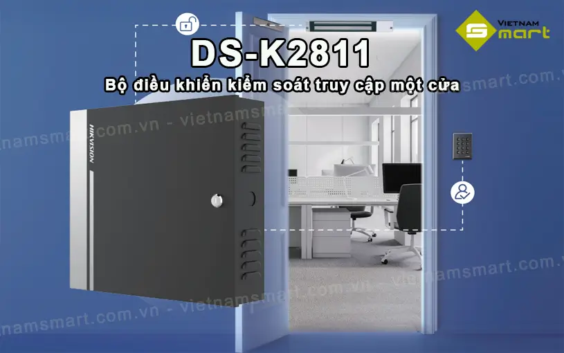 Bộ điều khiển truy cập cửa Hikvision DS-K2811 - Mới ️