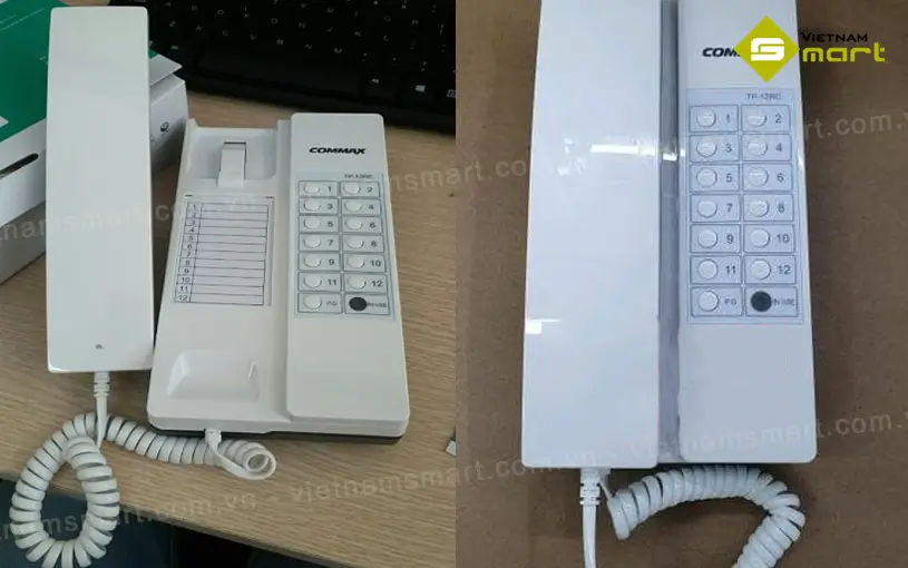 Điện Thoại Liên Lạc Nội Bộ Commax Tp 12rc Chính Hãng ️