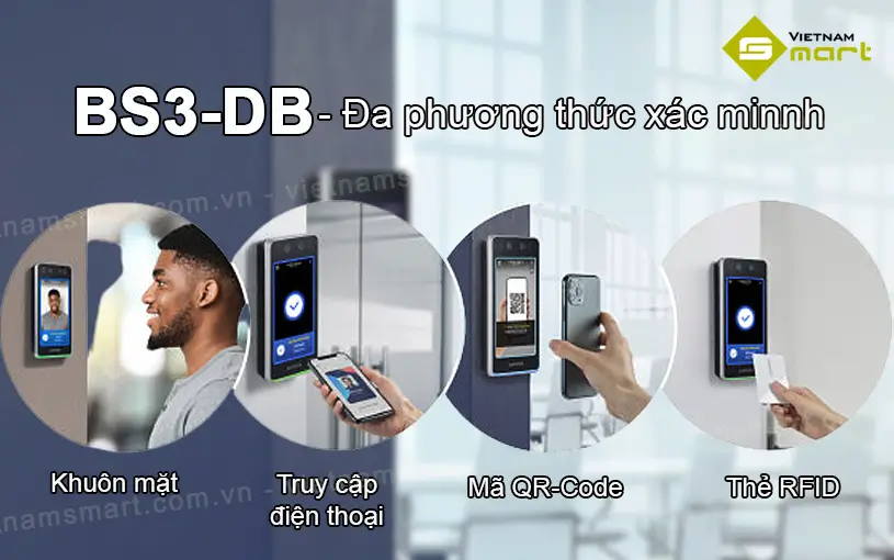 Máy chấm công nhận diện khuôn mặt Suprema BS3-DB ️