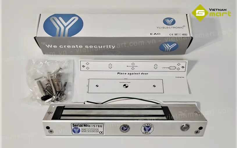 Khóa điện từ YLI YM-180N(LED) - VietnamSmart | Giá rẻ ️