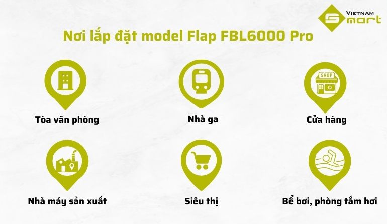 Cổng Flap Barrier ZKTeco FBL6000 Pro - Chính hãng