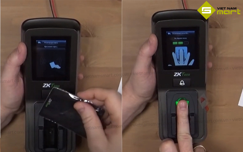 Máy chấm công vân tay tĩnh mạch thẻ ZKTeco FV350 giá rẻ