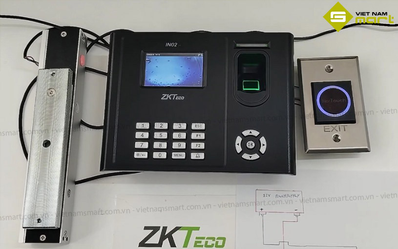 Máy chấm công vân tay ZKTeco IN02 đời mới nhất | Giá rẻ ️