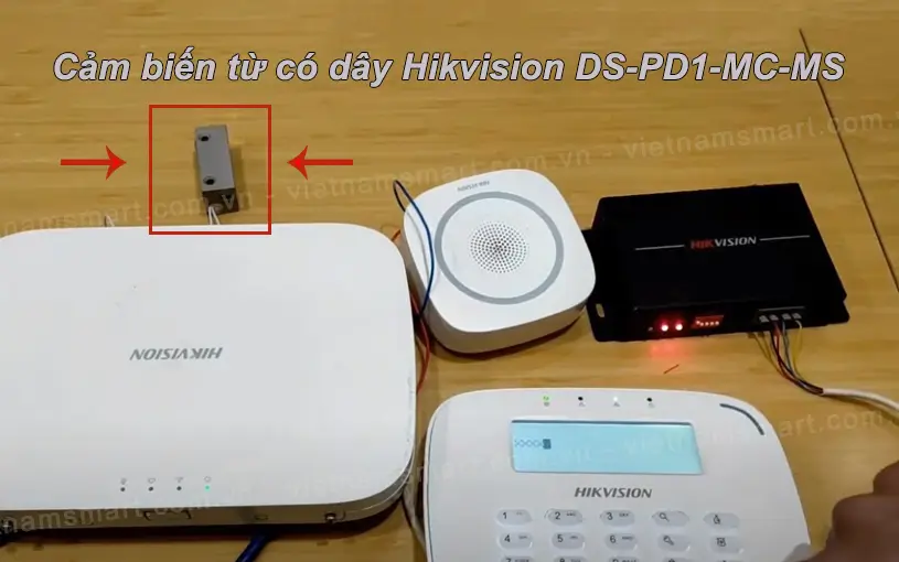 Cảm biến từ có dây Hikvision DS-PD1-MC-MS | Giá rẻ ️