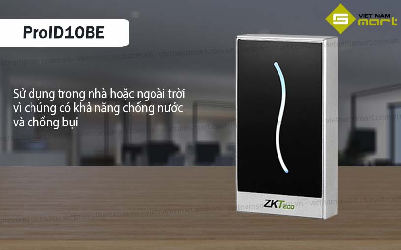 Đầu đọc thẻ cảm ứng ZKTeco ProID10BE - VietnamSmart