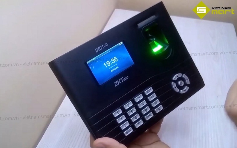 Máy chấm công vân tay ZKTeco IN01-A | Bảo hành 12 tháng