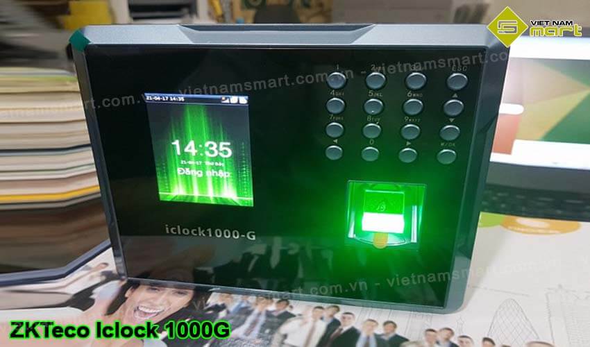 Máy chấm công vân tay ZKTeco Iclock 1000G | Chuẩn nhập khẩu