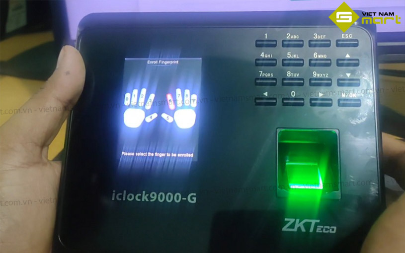 Máy chấm công vân tay ZKTeco iClock 9000-G | Giá rẻ nhất