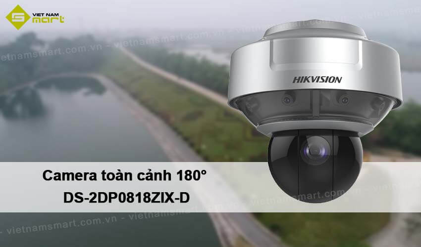 Camera PTZ 8MP toàn cảnh 180° Hikvision DS-2DP0818ZIX-D