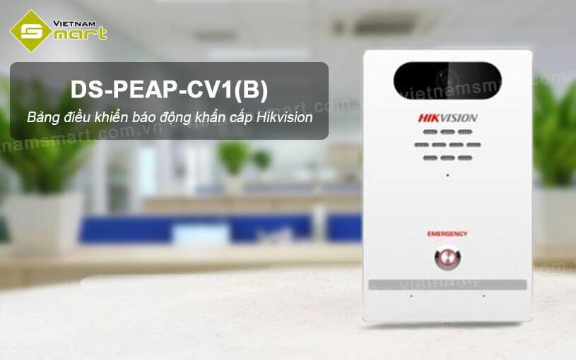 Bảng điều khiển báo động khẩn cấp Hikvision DS-PEAP-CV1(B) ️