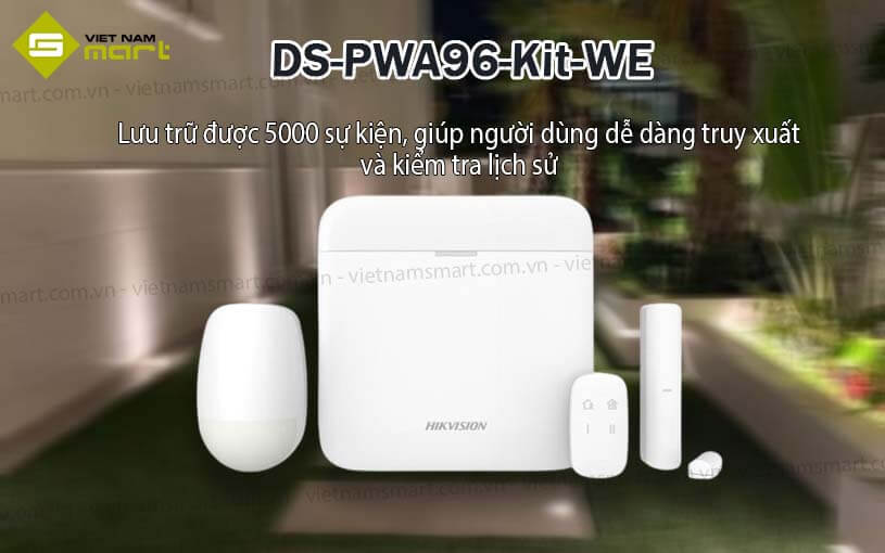 Bộ KIT báo động không dây Hikvision DS-PWA96-Kit-WE ️
