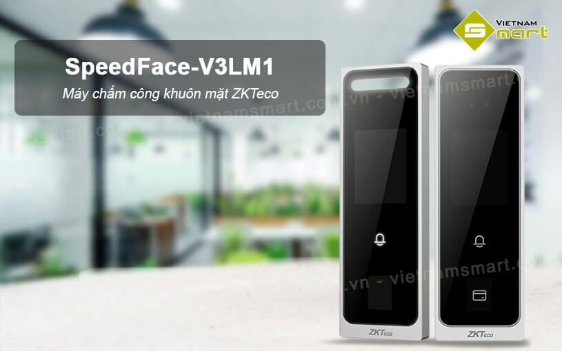 Máy chấm công khuôn mặt ZKTeco SpeedFace-V3LM1 ️