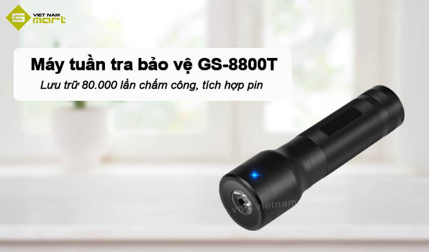 Máy chấm công tuần tra bảo vệ GS-8800T | Giá ưu đãi ️